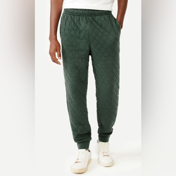 Bally | Pants | Bally Quilted Dark Green Joggers | Poshmark